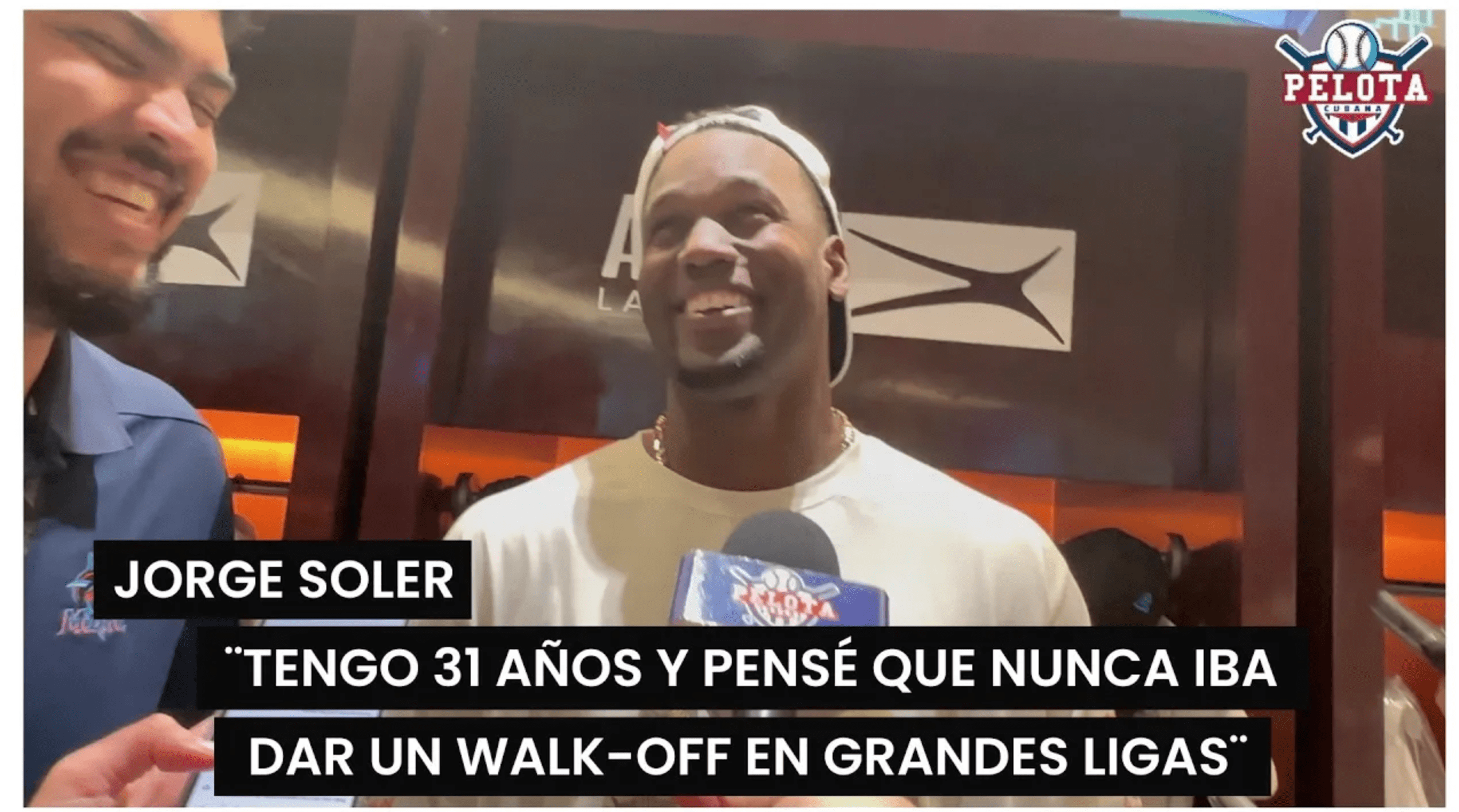 Jorge Soler habla sobre su 1er Walk-Off en su carrera en Grandes Ligas